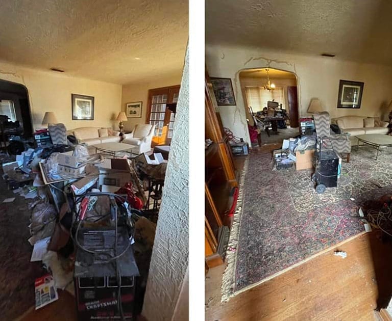 View Our Recent Hoarder Home Clean Out Project | G.I.HAUL® Cincinnati