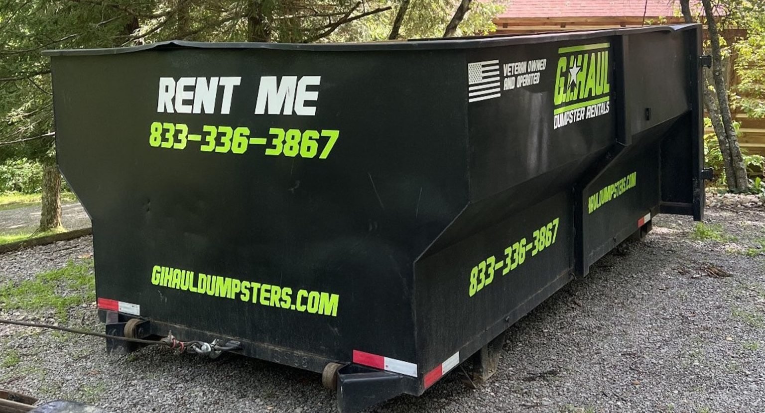 Book Your Residential Dumpster Rental in Pittsburgh, PA | G.I.HAUL