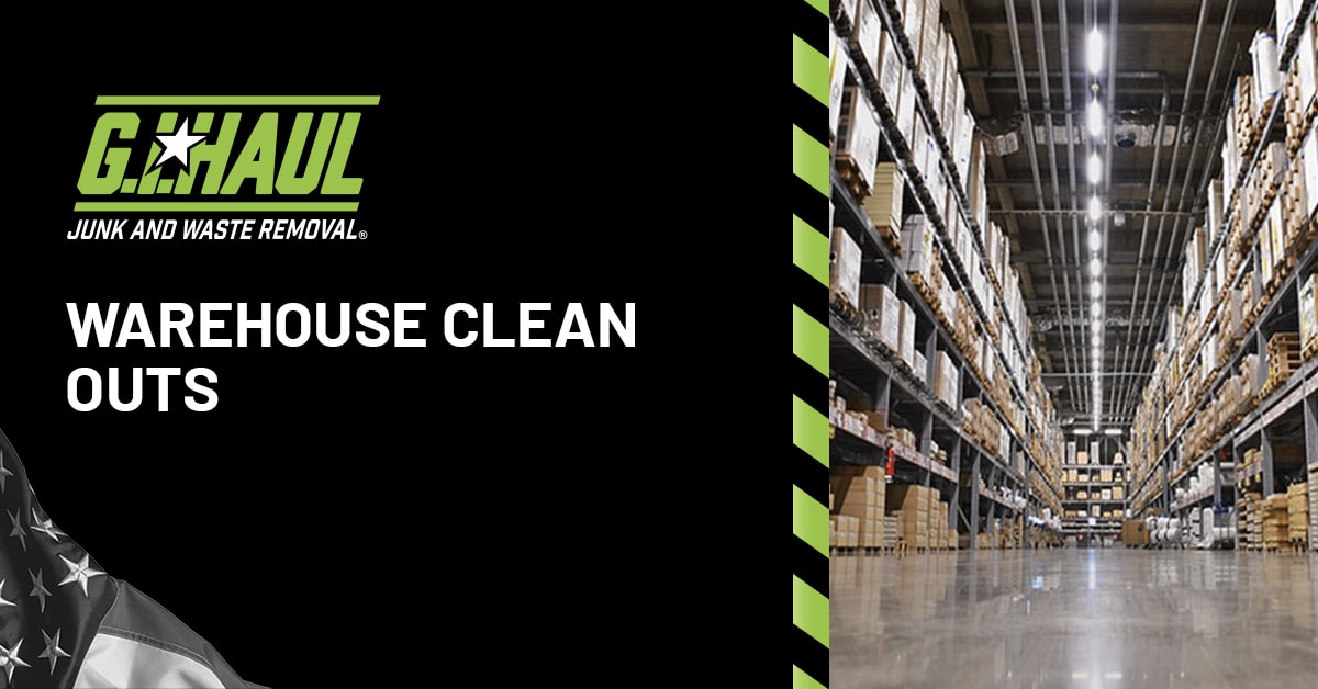 Schedule Your Warehouse Clean Out | G.I.HAUL Junk Removal